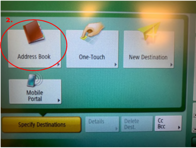 Scan to Email - Canon – RETTEW