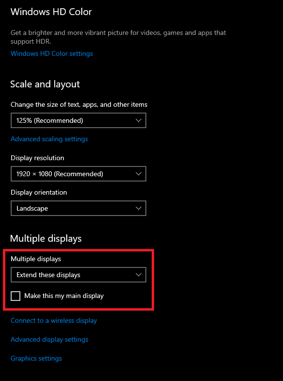 Configuring Dual Monitors – RETTEW
