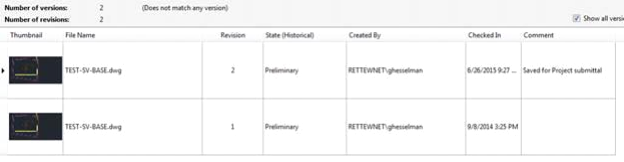 Vault File Revisions – RETTEW