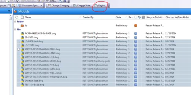 Vault File Revisions – RETTEW