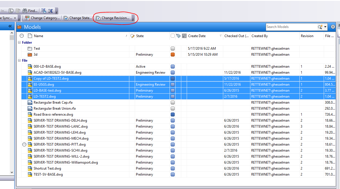 File Versioning – RETTEW