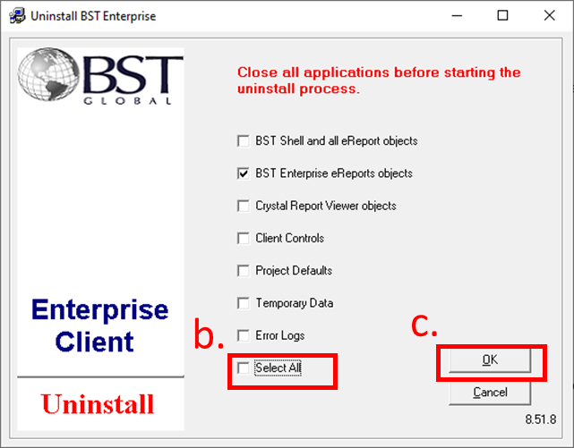 Reinstall BST at Home – RETTEW